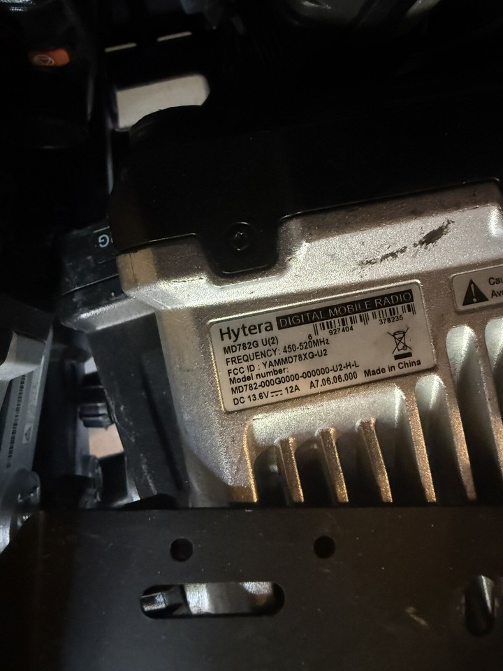 Hytera MD782G (U2) 450-520 MHz UHF Digital Two Way Radio Unit Only | eBay