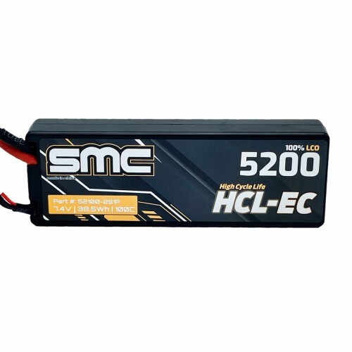 SMC 2S Hardcase LiPo Battery w/ SC5 Plug(EC5/IC5 Compatible) (7.4V ...