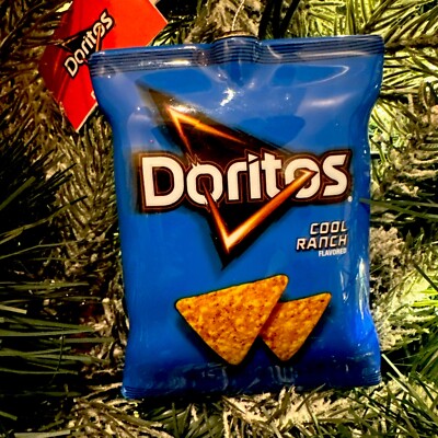 2025 Doritos Cool Ranch Chips Hanging Christmas Tree Ornament Ruz New w ...