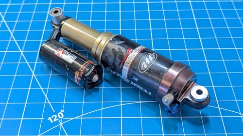 Manitou Swinger 4-Way SPV Air Rear Suspension Shock 7-1/2" 7.5x1.5 ...