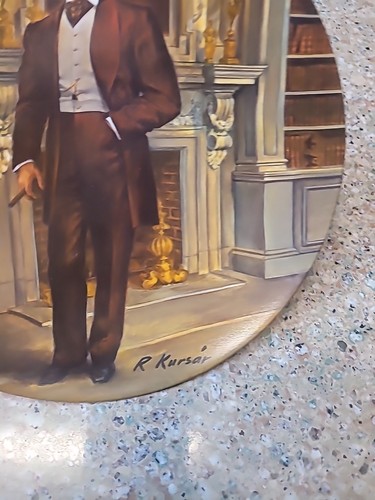 Rhett Butler Collector Plate Gone With The Wind W Certificate Ans ...