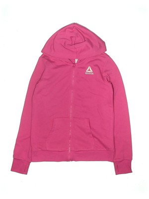 Reebok Girls Pink Zip Up Hoodie 14 | eBay