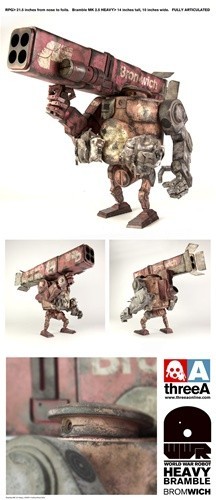 ThreeA (3A) WWR MK2.5 Heavy Bramble - Bromwich SEALED 1/6 Ashley Wood ...