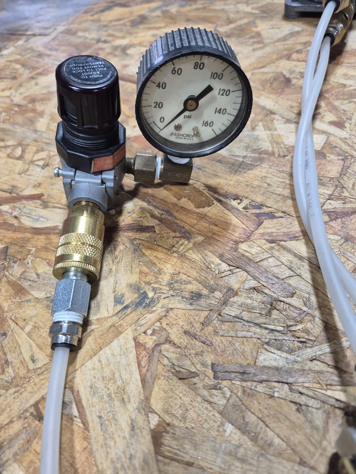 MEAD Collet Air Chuck Closer with 1/2'' Collet - Switch - Regulator ...