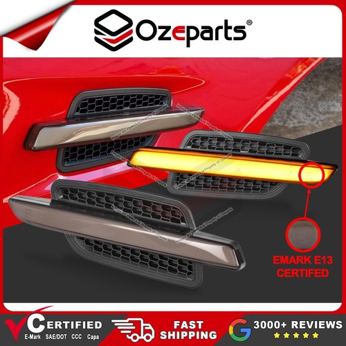 LED Side indicators Flutes for Holden Commodore VE 2006~2013 Sedan Ute ...
