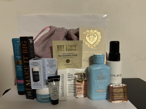 ULTA Beauty 13 Pcs Deluxe Samples Set Makeup Face Hair Skin Care Ice ...