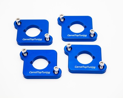 CNC Billet 1.8T to 2.0T / R8 Coil Pack Adapters Spacers VW GTI JETTA ...
