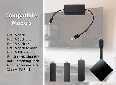 New AC Power Supply Adapter / Charger For Amazon Fire TV Stick ...
