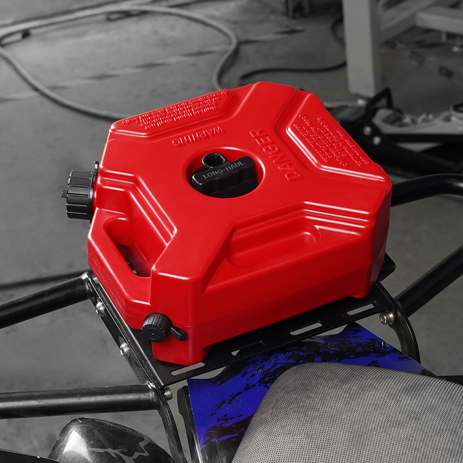 1.3Gallon 5L Extra Gas Can Petrol Spare Tank Container For Car For ...