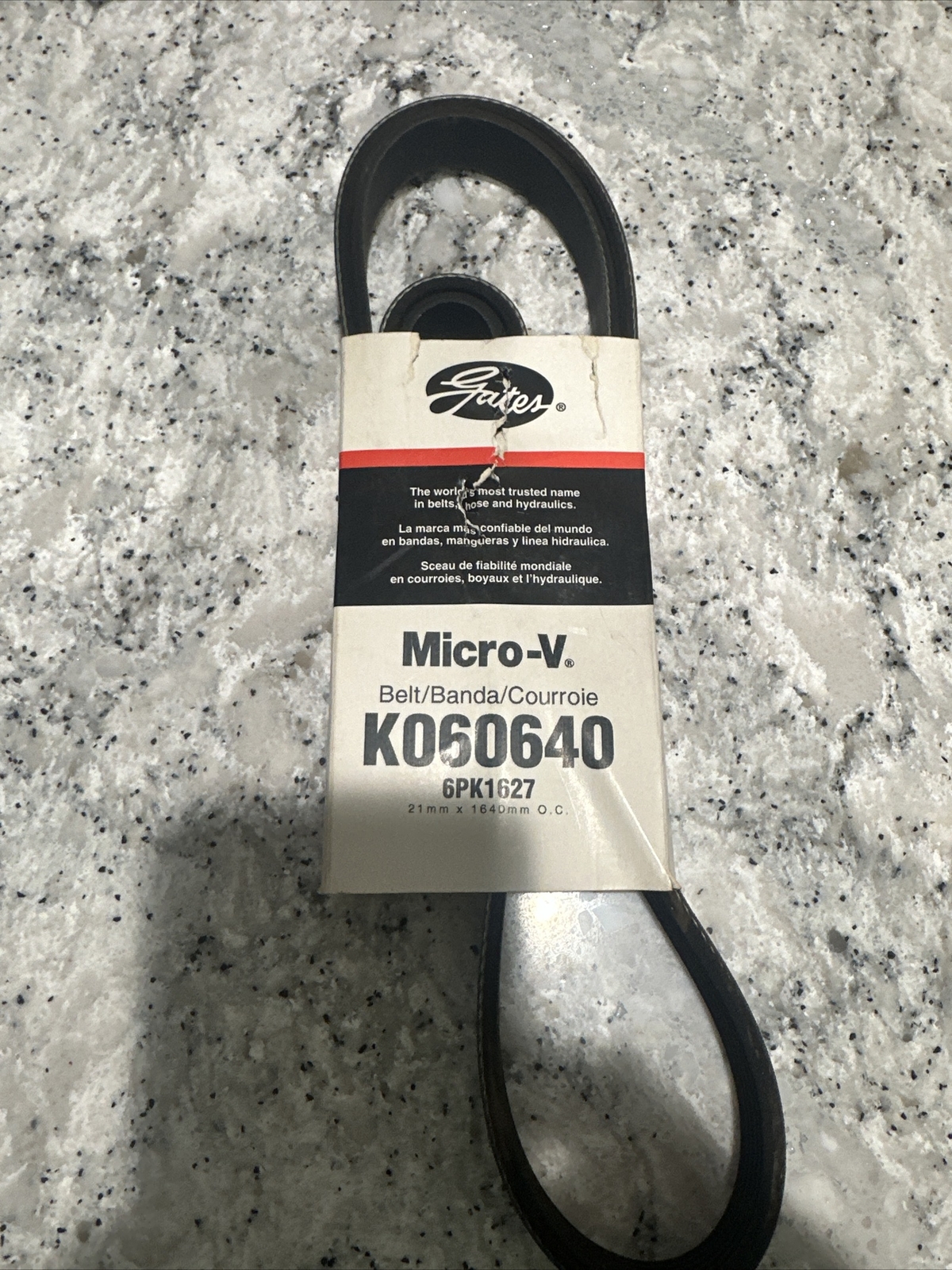 Serpentine Belt-Premium OE Micro-V Belt Gates K060640 for sale online ...