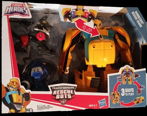 Playskool Rescue Bots Bumblebee Rescue Guard 10 inch Action Figure ...