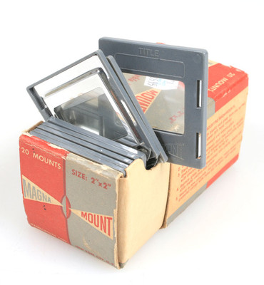 SLIDE MOUNTS MAGNA MOUNT IN ORIG BOX, BOX OF 20 | eBay