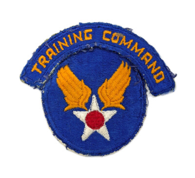 WW2 US Air Force USAF TRAINING COMMAND Patch Tab Shoulder Insignia SSI ...