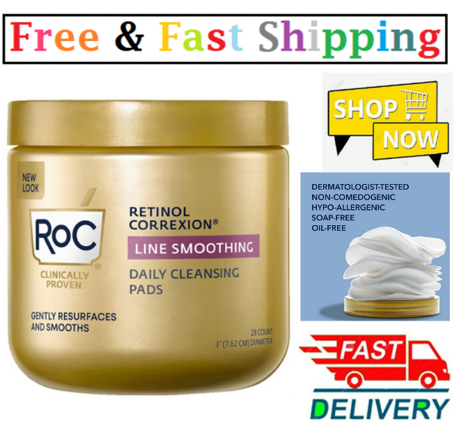 RoC Line Smoothing Daily Cleansing Pads, 28 ct.Best Price | eBay