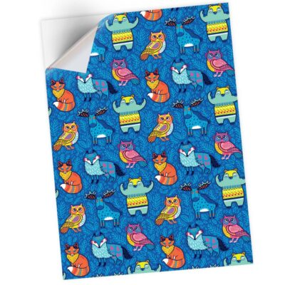 1 x Vinyl Sticker A1 - Tribal Wild Animals Bear Owl #2227 | eBay