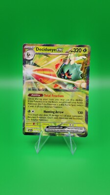 Decidueye ex 015/197 S&V Obsidian Flames Ext. Art Double Rare Holo ...