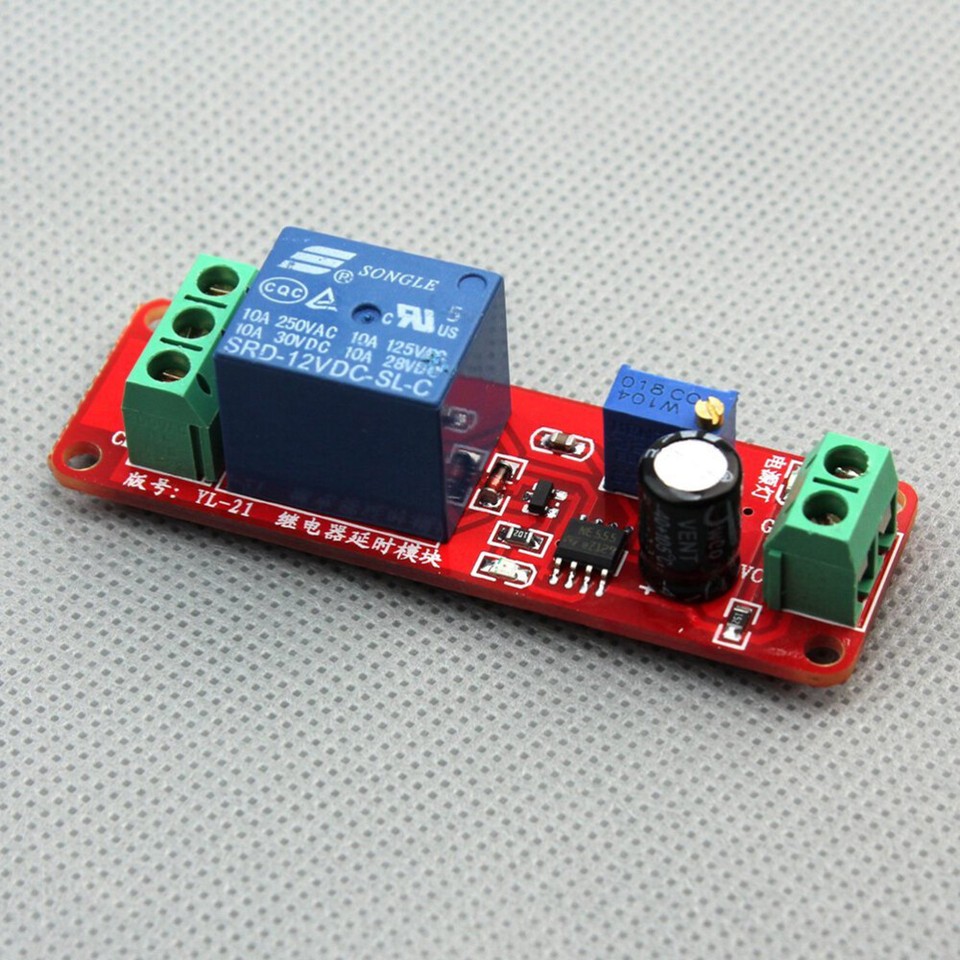 Adjustable Module Delay Timer Timer Relay Timer Switch Monostable Timer ...