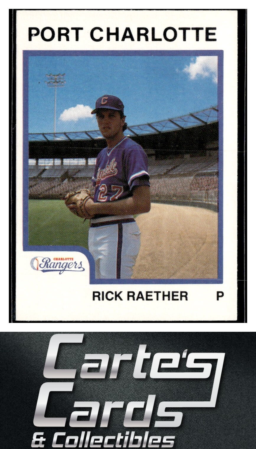 Rick Raether 1987 ProCards #2042 Port Charlotte Rangers | eBay