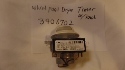 Whirlpool Dryer 3406702 Timer | eBay