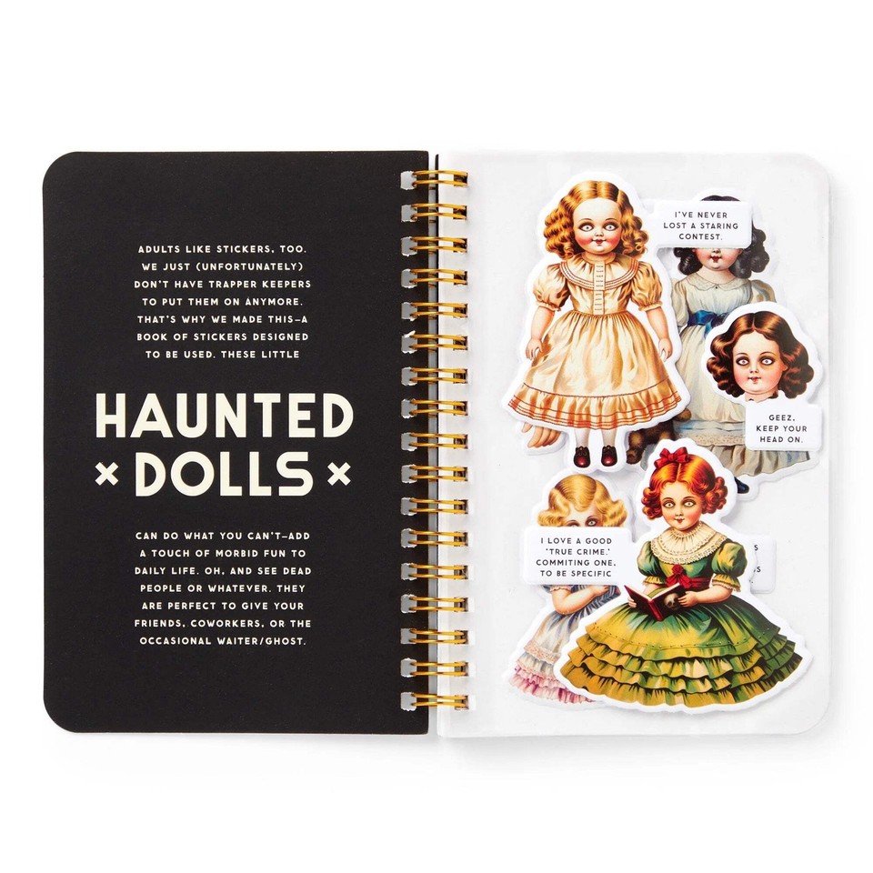 Haunted Dolls Sticker Book | eBay