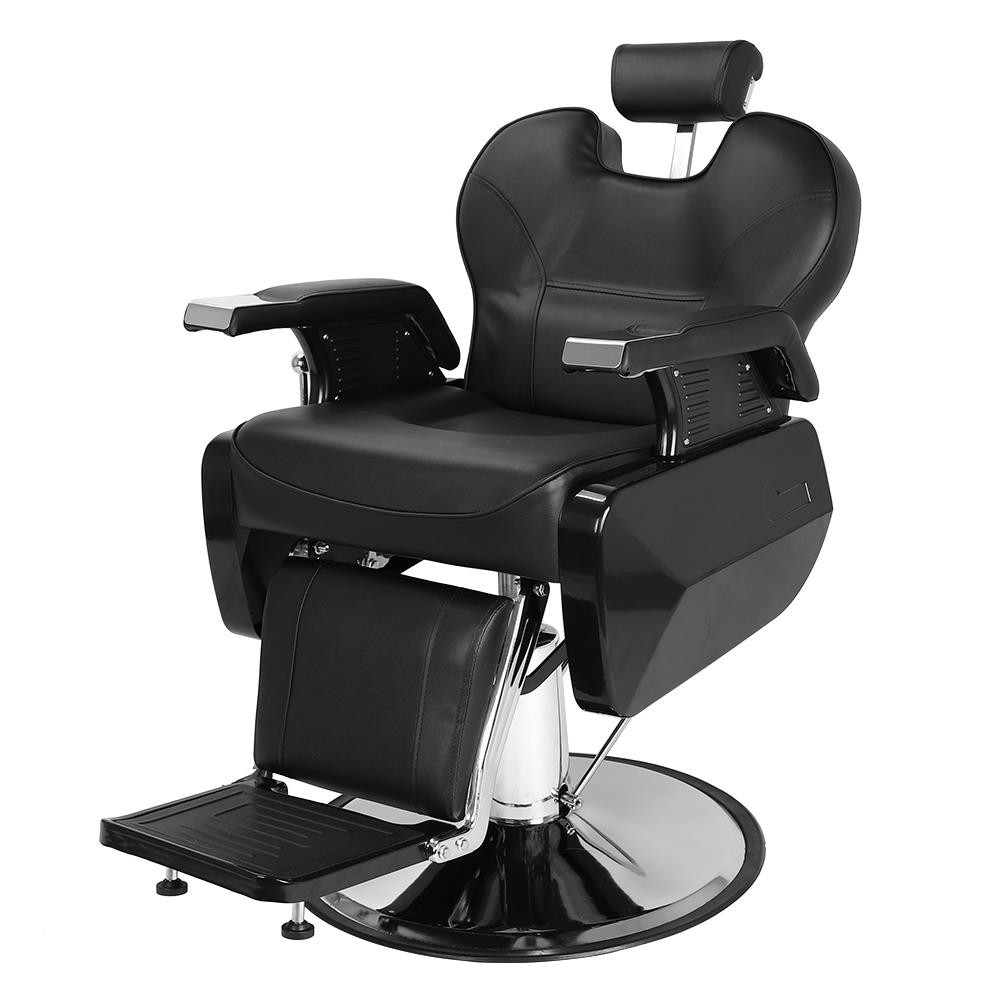 Heavy Duty Reclining Barber Chair Salon Shaving Tattoo Hairdresser ...