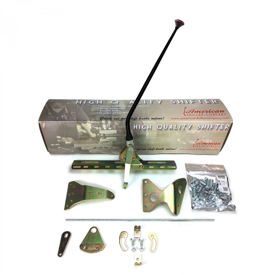Push Button Transmission Shifter Kit w/ 23 Black Arm for GM 4L60E | eBay