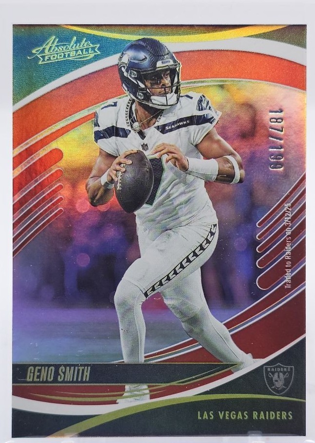 2025 Panini Absolute - Geno Smith #90 Spectrum Red /199 for sale online ...