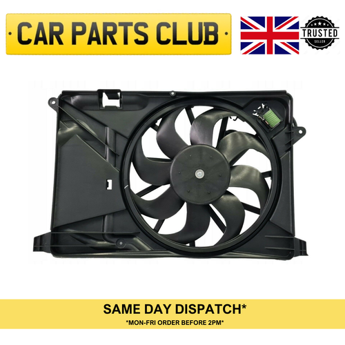 OE VAUXHALL MOKKA / MOKKA X 1.4 TURBO WATER RADIATOR FAN AND COWLING ...