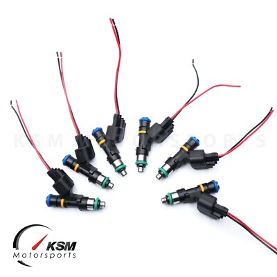 Set 6 x 850cc fuel injectors for NISSAN SKYLINE R33 GTS-T RB25DET FIT ...