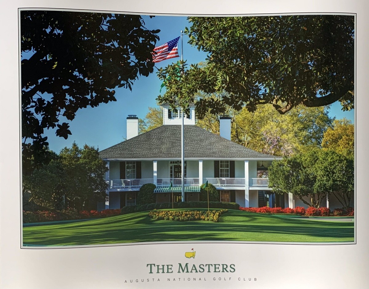 Augusta Masters Painting The Masters, Set Of 3 Augusta National Golf