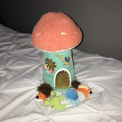 Manhattan Toy Toadstool Cottage Fill & Spill Soft Plush Toys Mushroom ...
