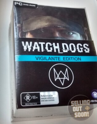 Watch Dogs Vigilante Edition Windows PC NEW SEALED AUS COLLECTORS GAME ...