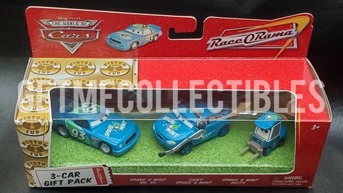 DISNEY PIXAR CARS SPARE O MINT CHIEF PITTY CREW 3 PACK SAVE 6% GMC | eBay