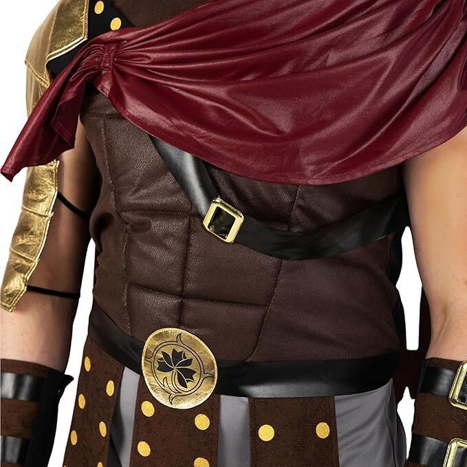 Men`s Gladiator Costume Adult Roman Spartan Warrior Centurion Soldier ...