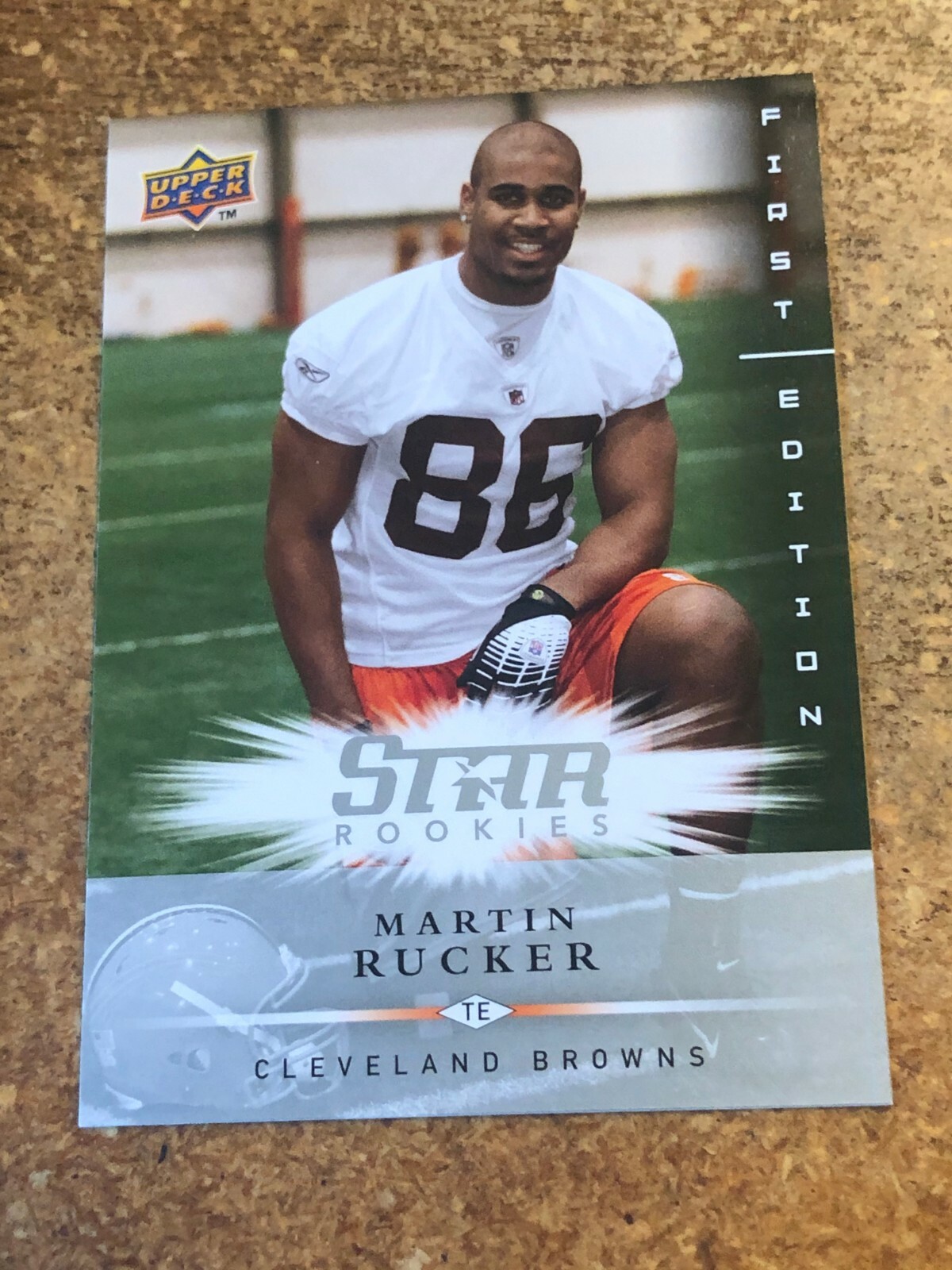 2008 Upper Deck First Edition - Star Rookies #179 Martin Rucker (RC ...