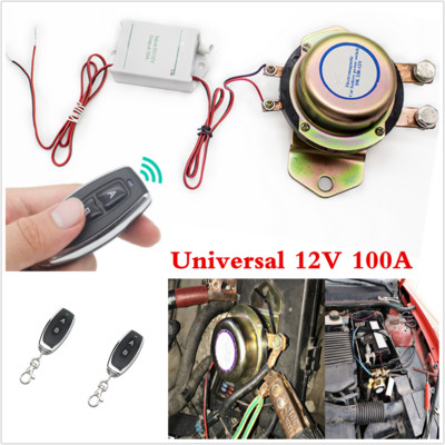 12V Remote Control Kill Battery Switch Cut Off Power Master Kill For ...
