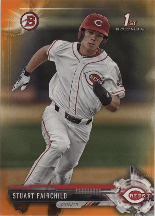 2017 Bowman Draft - Stuart Fairchild #BD-4 Orange /25 (RC) for sale ...