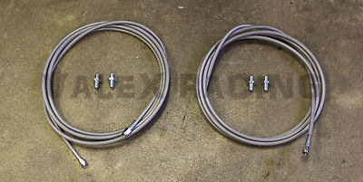 1994-2001 Acura Integra DC2 Stainless Steel Main Rear Brake Line ...
