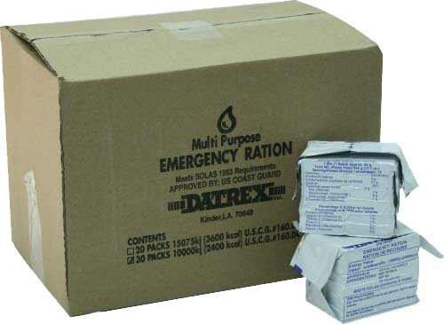 DATREX 2400 Calories Emergency Food Ration MRE Bars - 12 Bars Per Pack ...