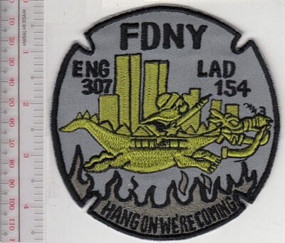 New York City Fire Department FDNY Engine 307 Ladder 154 Jackson ...