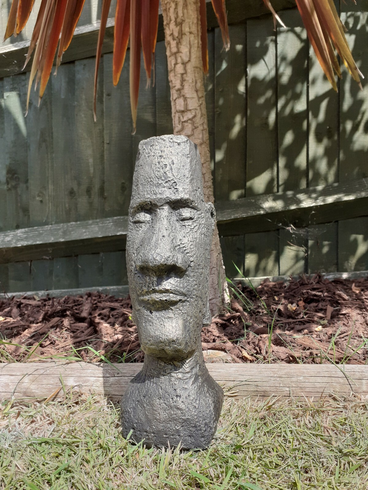 Stone Garden Easter Island Head Moai Ornament Tiki Statue Indoor ...