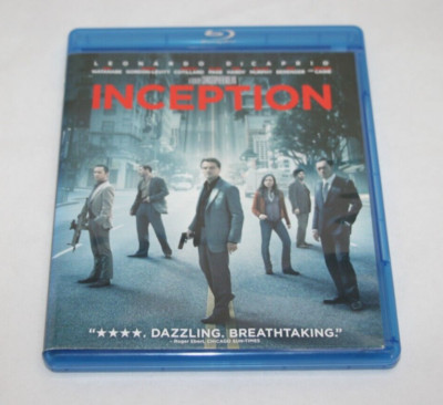 Inception (Blu-Ray, 2010) Movie Leonardo DiCaprio - VERY GOOD | eBay