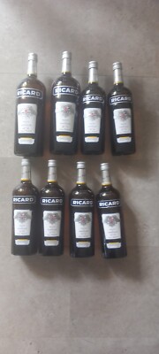 Lot 8 bouteilles de ricard dont 6 de 1 L et 2 Magnum De 1,5l | eBay