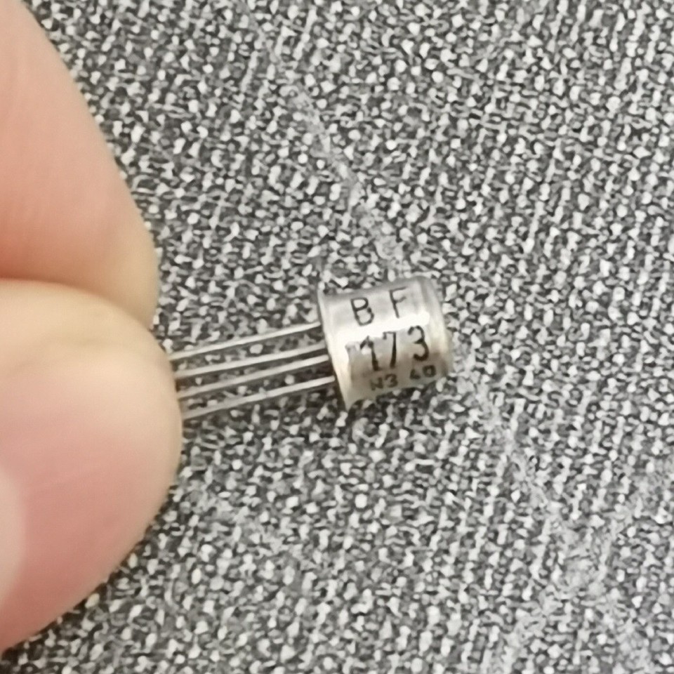5PCS Transistor TELEFUNKEN(TFK)/PHILIPS TO-72(CAN-4) BF173 | eBay