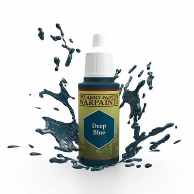 Army Painter Warpaints - Deep Blue Acrylic Paint 18ml | eBay Australia
