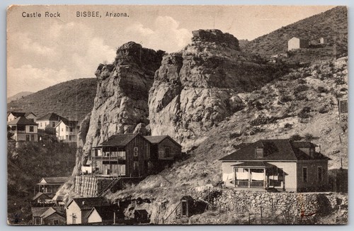 Bisbee AZ~Prominent Limestone Formation Castle Rock~Homes With A View ...
