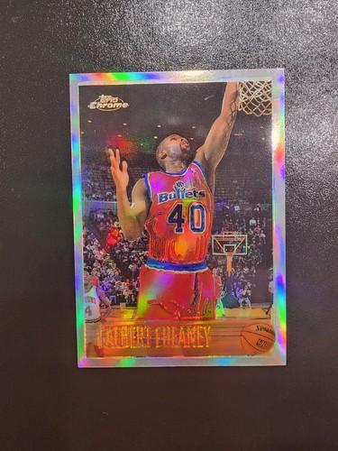 1996 97 TOPPS CHROME BASKETBALL REFRACTOR # 89 CALBERT CHEANEY - SET ...
