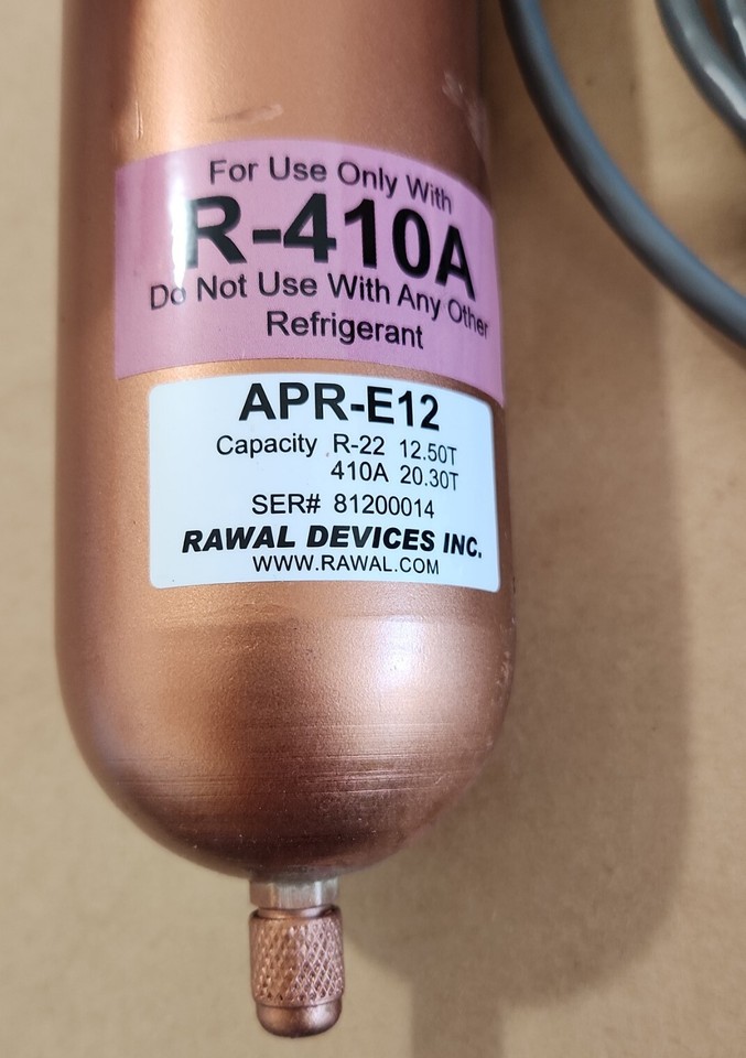 *BRAND NEW* Rawal APR-410-E12 Thermal Gas Valve R-410A APR-E12 ...