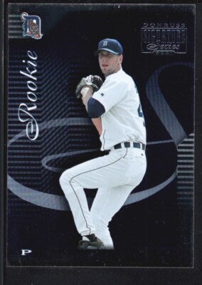 ADAM BERNERO 2001 DONRUSS SIGNATURE #305 RC ROOKIE TIGERS SP #208/800 ...