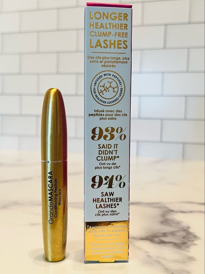 Grande Cosmetics Grandelash Conditioning Peptide Mascara Rich Black ...